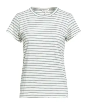 Rag & Bone Striped Crewneck T-shirt - White