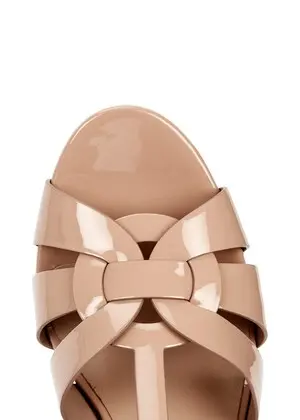 Saint Laurent Tribute 80 Leather Sandals