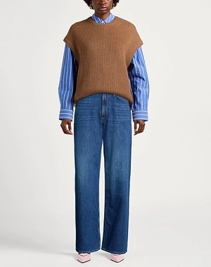 Rag & Bone Loose Fit Wide-leg Jeans