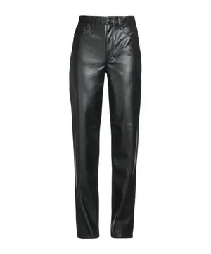 Rag & Bone Plain Colour Casual Trouser - Black