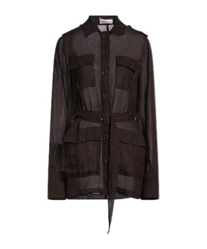 Saint Laurent Belted Shirt Dress