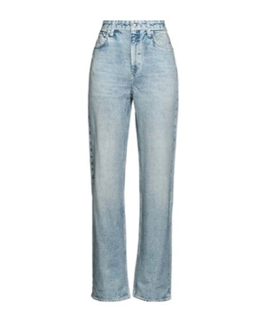 Rag & Bone Light-colored Straight-leg Jeans - Gray