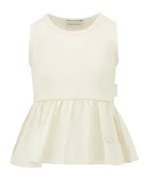Moncler Peplum Top - Beige