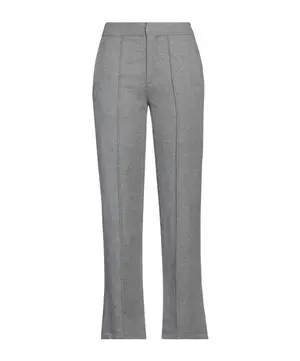 Rag & Bone Plain-colour Flannel Straight-leg Trousers - Gray