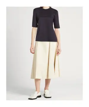 Max Mara Logo Short Sleeve T-shirt - Black