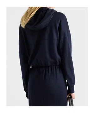 Prada Wool And Cashmere Hoodie