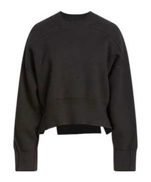 Rag & Bone Solid-color Knitted Sweater - Black
