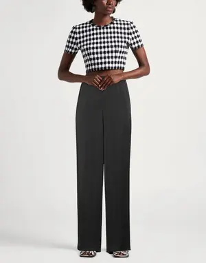 Rag & Bone Loose Solid Color Satin Trousers
