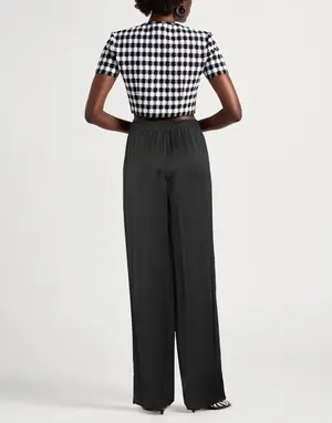 Rag & Bone Loose Solid Color Satin Trousers