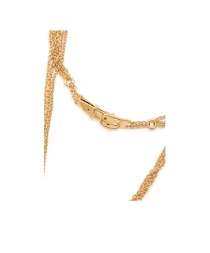 Chloé Mini Belt Logo-embellished Drop Necklace