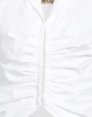 Brunello Cucinelli Long Sleeve Pleated Top