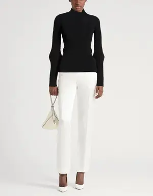 MAISON MARGIELA Solid Color Appliqué Knit Sweater