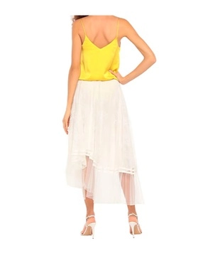 Chloé Lace Midi Skirt