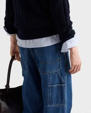 Prada Light Denim Pants
