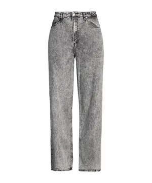Rag & Bone Plain Colour Wide-leg Jeans - Gray