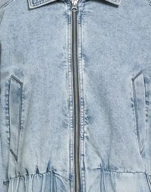 Rag & Bone Denim Jacket With Zip Closure
