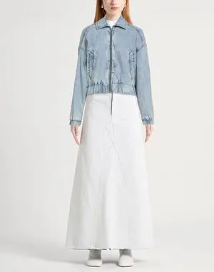 Rag & Bone Denim Jacket With Zip Closure