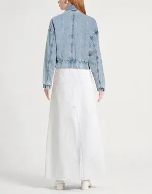 Rag & Bone Denim Jacket With Zip Closure