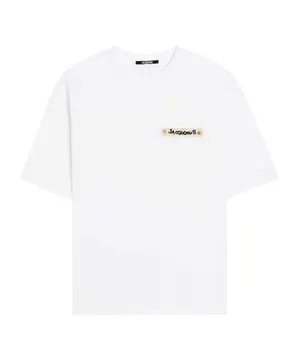 Jacquemus Le T-shirt Plage Cotton-blend T-shirt - White