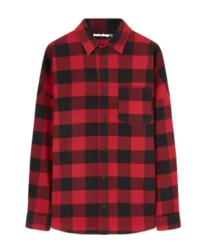 Palm Angels Checked Button-up Shirt