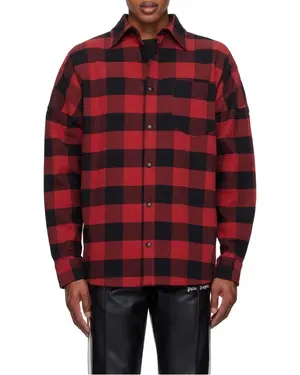 Palm Angels Checked Button-up Shirt