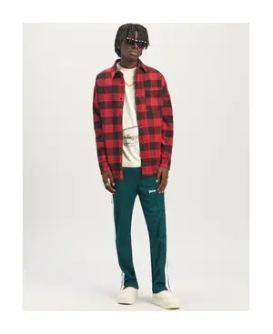 Palm Angels Checked Button-up Shirt
