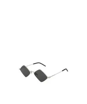 Saint Laurent Diamond Frame Sunglasses - Black