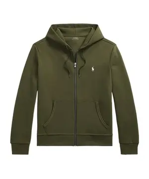 Polo Ralph Lauren Pony Embroidered Zip-up Hoodie - Green