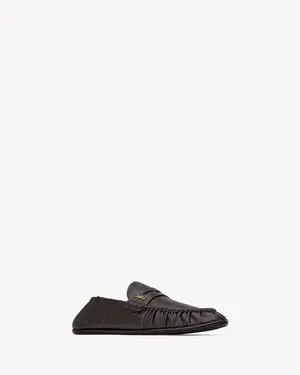Saint Laurent Le Loafer Foldable In Eel