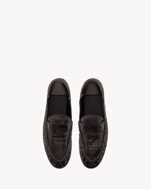 Saint Laurent Le Loafer Foldable In Eel