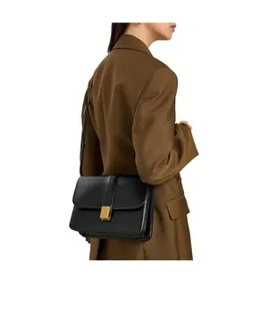 Khaite Metallic Crossbody Bag