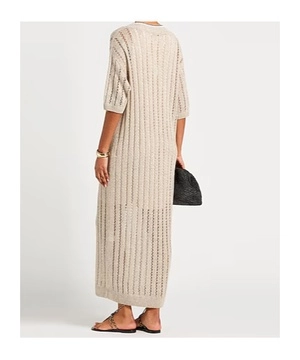 Brunello Cucinelli Knitted Midi Dress
