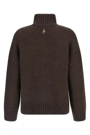 J.W.ANDERSON Jw Anderson Panelled High-neck Long-sleeved Jumper