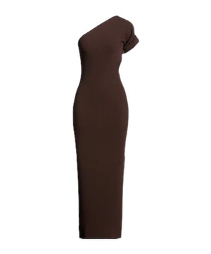 Max Mara One-shoulder Dress - Black