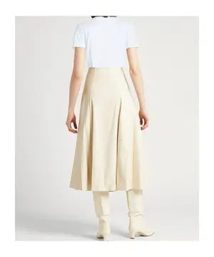 Max Mara Logo Crew Neck T-shirt - White