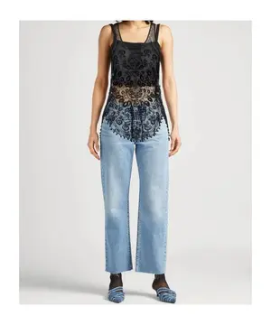 Isabel Marant Étoile Floral Lace Tank Top
