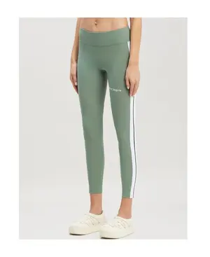 Palm Angels Logo Printed Mid-rise Leggings