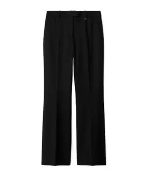 Burberry Wool Blend Tailored Trousers