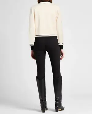 Tory Burch Cardigan With Button Closure And Pockets