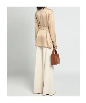 Burberry Long Sleeve Band Collar Shirt