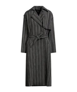 Rag & Bone Striped Wool Trench Coat