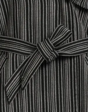 Rag & Bone Striped Wool Trench Coat
