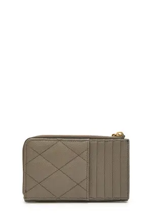 Saint Laurent Diamond Check Wallet