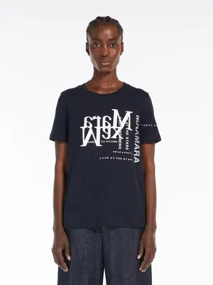 Max Mara Plain Knitted T-shirt - Black