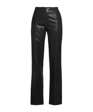DIESEL® Solid Color Flared Pants - Black