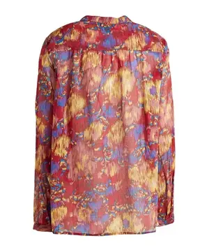 Isabel Marant Étoile Printed Long Sleeve Blouse