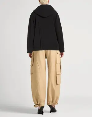 MAISON MARGIELA Solid Color Hooded Sweatshirt