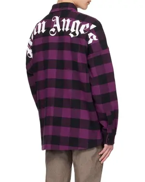 Palm Angels Checked Button-up Shirt