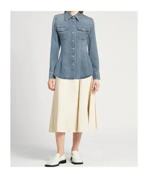 Chloé Denim Long Sleeve Shirt