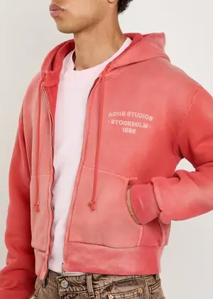 Acne Studios Logo-print Cotton Sweatshirt